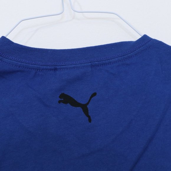 Puma | Shirts | Puma V Neck Tee Shirt Mazarine Blue Tshirt | Poshmark